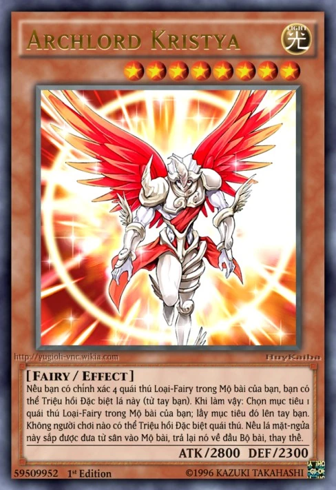 Archlord Kristya | Wikia Yu-Gi-Oh! Bài Tiếng Việt | Fandom