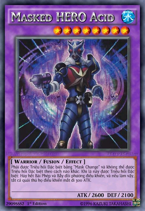 Masked HERO Acid | Wikia Yu-Gi-Oh! Bài Tiếng Việt | Fandom
