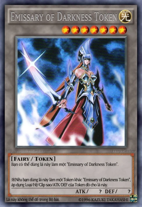 Emissary of Darkness Token | Wikia Yu-Gi-Oh! Bài Tiếng Việt | Fandom