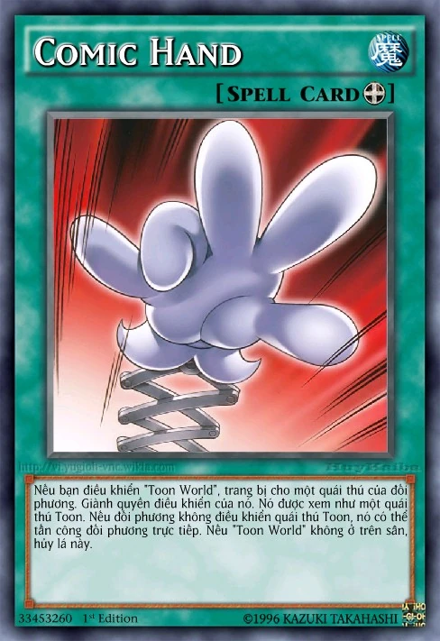 Comic Hand | Wikia Yu-Gi-Oh! Bài Tiếng Việt | Fandom