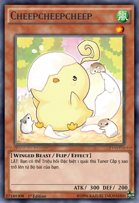 Cheepcheepcheep | Wikia Yu-Gi-Oh! Bài Tiếng Việt | Fandom