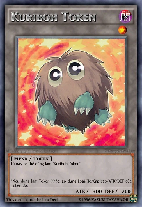 Kuriboh Token | Wikia Yu-Gi-Oh! Bài Tiếng Việt | Fandom