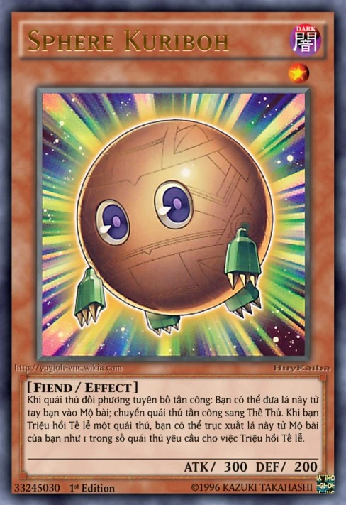 Sphere Kuriboh | Wikia Yu-Gi-Oh! Bài Tiếng Việt | Fandom
