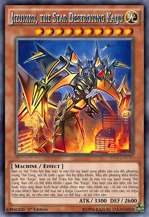 Jizukiru, the Star Destroying Kaiju | Wikia Yu-Gi-Oh! Bài Tiếng Việt ...