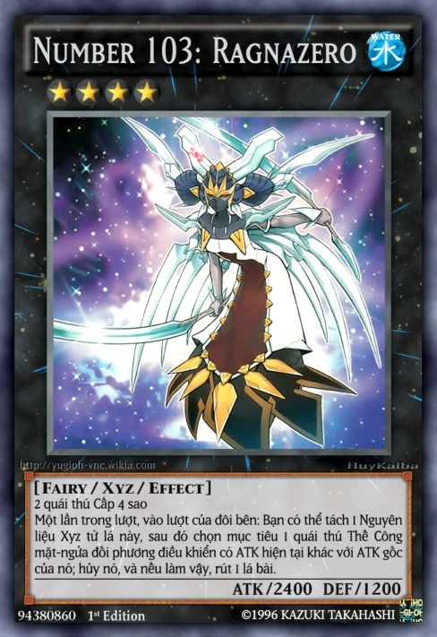 Number 103: Ragnazero | Wikia Yu-Gi-Oh! Bài Tiếng Việt | Fandom
