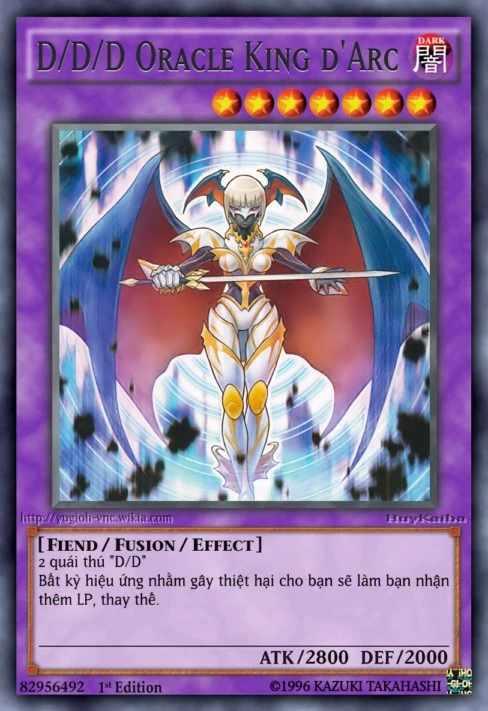 D/D/D Oracle King d'Arc | Wikia Yu-Gi-Oh! Bài Tiếng Việt | Fandom