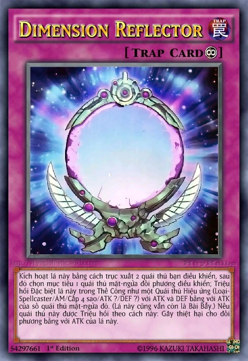 Dimension Reflector | Wikia Yu-Gi-Oh! Bài Tiếng Việt | Fandom