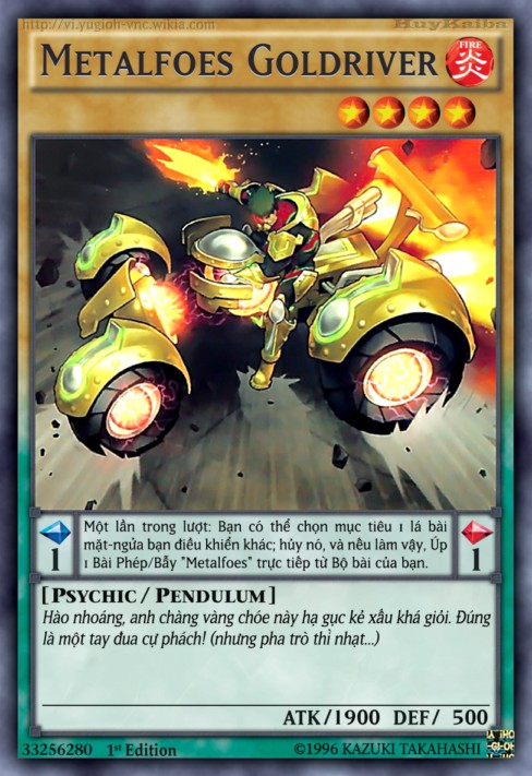 Metalfoes Goldriver Wikia Yu Gi Oh Bài Tiếng Việt Fandom