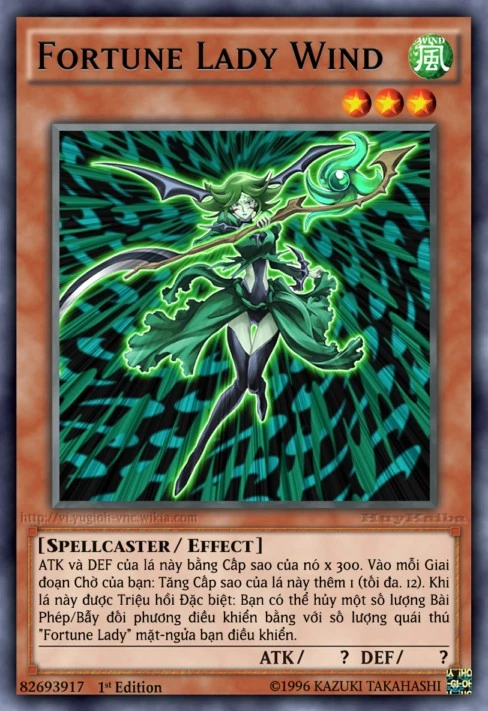 Fortune Lady Wind | Wikia Yu-Gi-Oh! Bài Tiếng Việt | Fandom