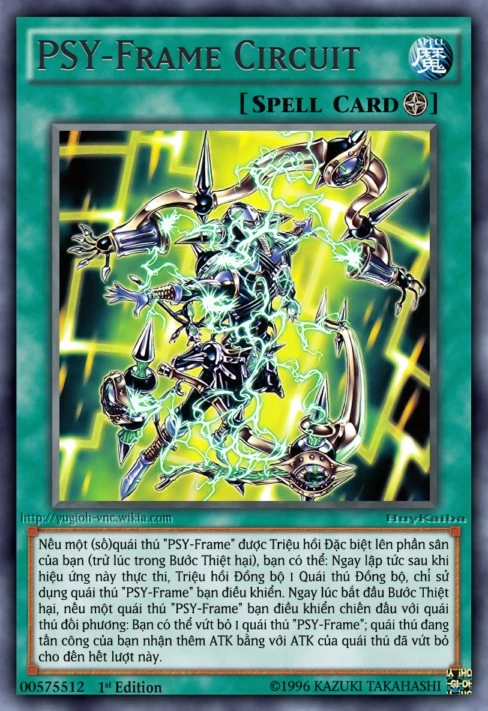 PSY-Frame Circuit | Wikia Yu-Gi-Oh! Bài Tiếng Việt | Fandom