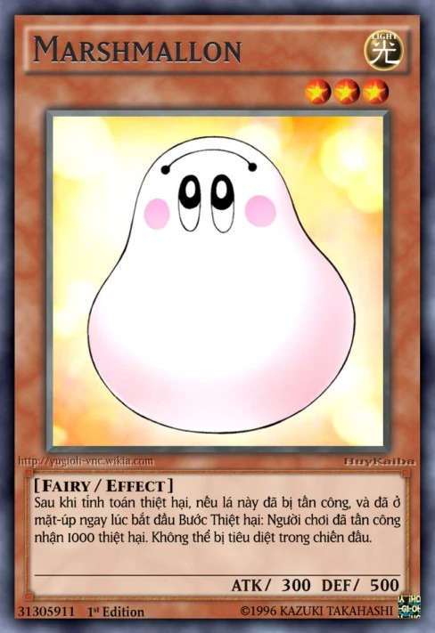 Marshmallon | Wikia Yu-Gi-Oh! Bài Tiếng Việt | Fandom