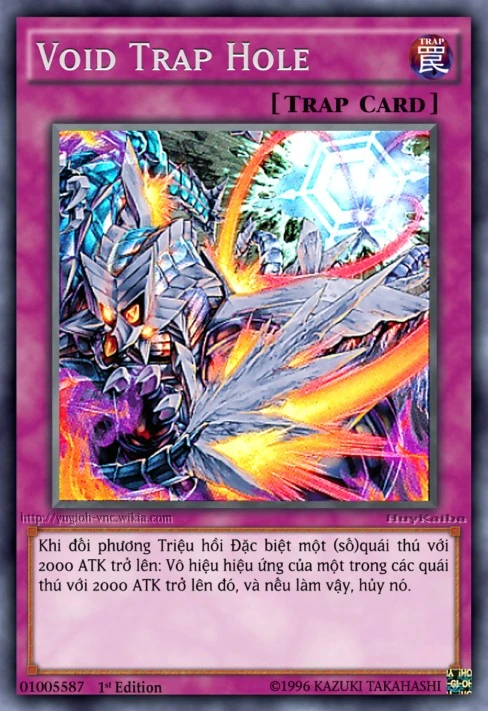 Void Trap Hole | Wikia Yu-Gi-Oh! Bài Tiếng Việt | Fandom