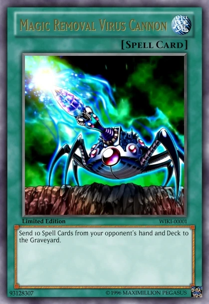 Magic Removal Virus Cannon | Yu-Gi-Oh! X13 Wiki | Fandom