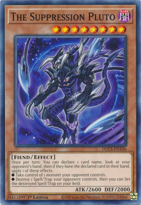The Suppression Pluto | Yu-Gi-Oh! Wiki | Fandom