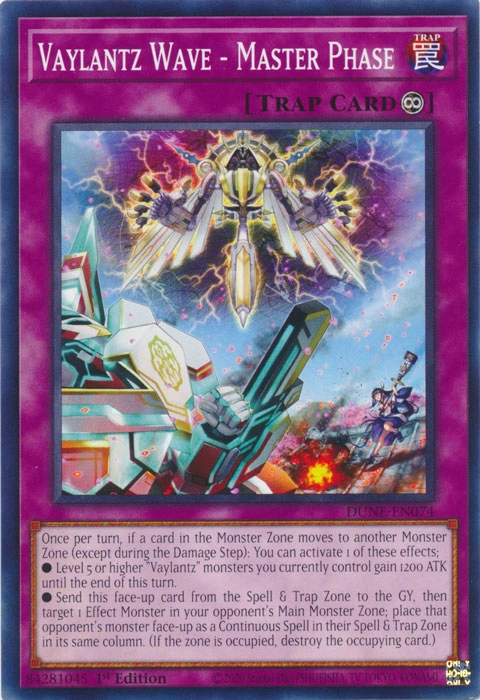 Vaylantz Wave - Master Phase | Yu-Gi-Oh! Wiki | Fandom