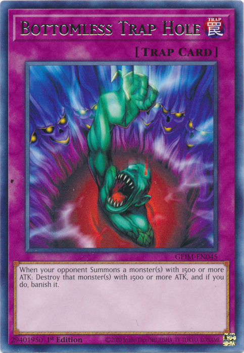 Bottomless Trap Hole | Yu-Gi-Oh! Wiki | Fandom Bottomless Trap Hole | Yu-Gi-Oh! Wiki | Fandom