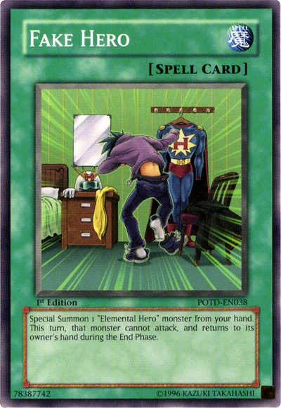 Card Errata:Fake Hero | Yu-Gi-Oh! Wiki | Fandom