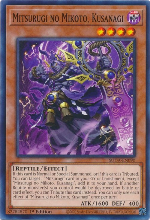 Mitsurugi no Mikoto, Kusanagi | Yu-Gi-Oh! Wiki | Fandom