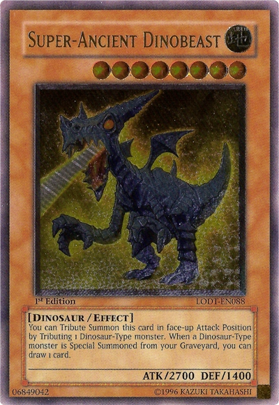 Card Gallery:Super-Ancient Dinobeast | Yu-Gi-Oh! Wiki | Fandom