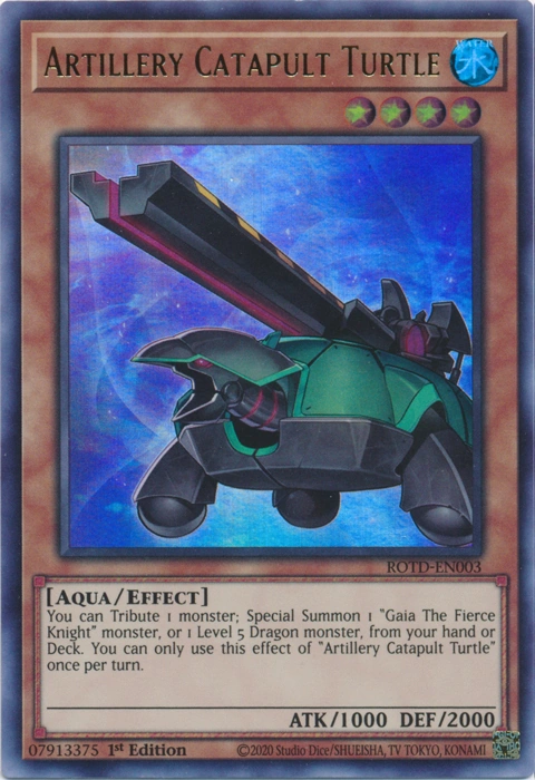 Card Gallery:Artillery Catapult Turtle | Yu-Gi-Oh! Wiki | Fandom