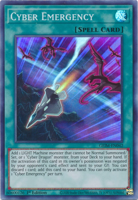 Cyber Emergency | Yu-Gi-Oh! Wiki | Fandom