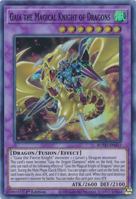 Gaia the Magical Knight of Dragons | Yu-Gi-Oh! Wiki | Fandom