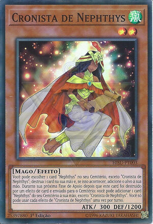 Chronicler of Nephthys | Yu-Gi-Oh! Wiki | Fandom