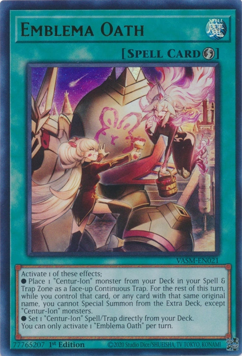 Emblema Oath | Yu-Gi-Oh! Wiki | Fandom