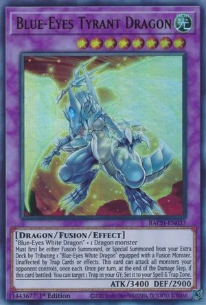 Blue-Eyes Tyrant Dragon | Yu-Gi-Oh! Wiki | Fandom