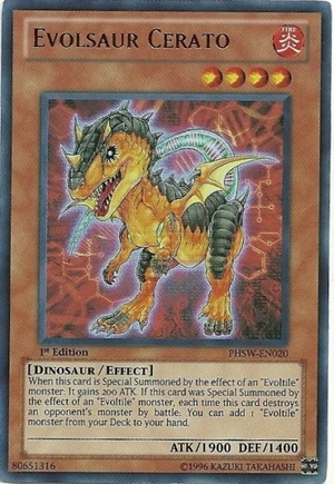 Evolsaur Cerato | Yu-Gi-Oh! Wiki | Fandom