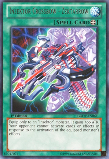 Inzektor Crossbow - Zektarrow | Yu-Gi-Oh! Wiki | Fandom