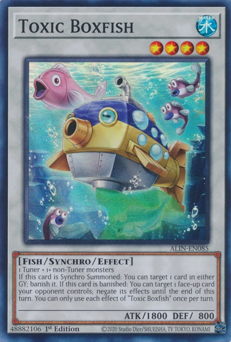 Toxic Boxfish | Yu-Gi-Oh! Wiki | Fandom