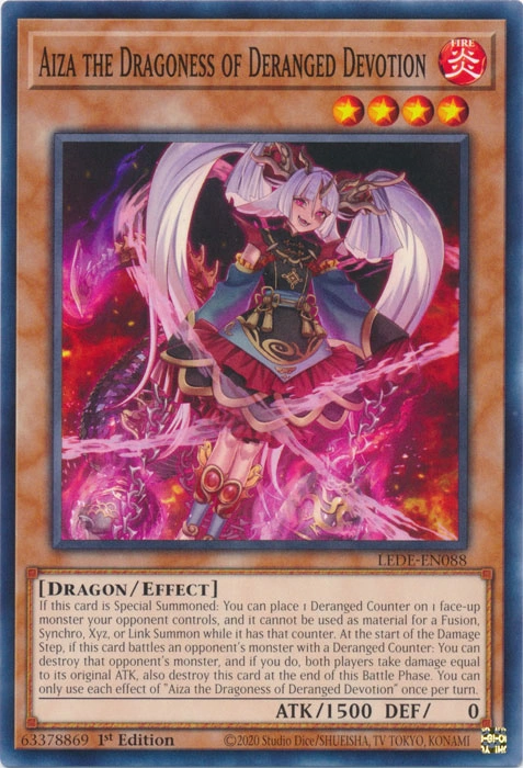 Aiza the Dragoness of Deranged Devotion | Yu-Gi-Oh! Wiki | Fandom