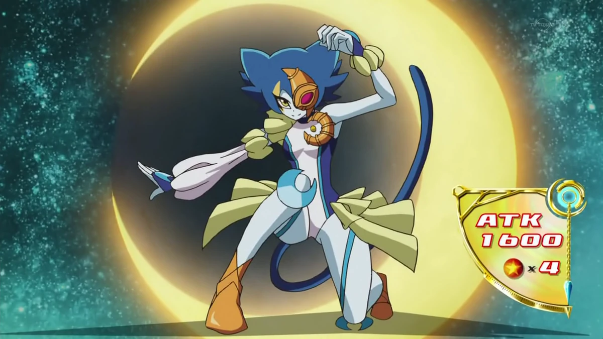 Lunalight Blue Cat (anime) | Yu-Gi-Oh! Wiki | Fandom