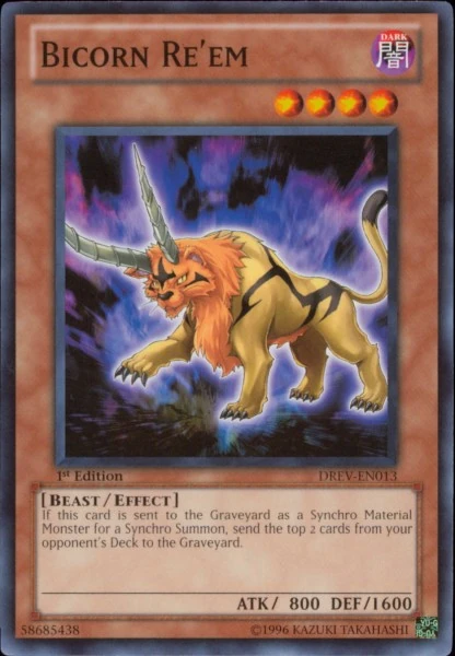 Bicorn Re'em | Wikia Yu-Gi-Oh! tiếng Việt | Fandom