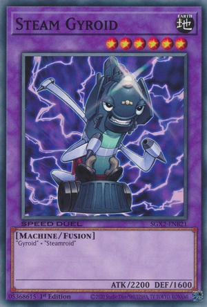 Steam Gyroid | Yu-Gi-Oh! Wiki | Fandom