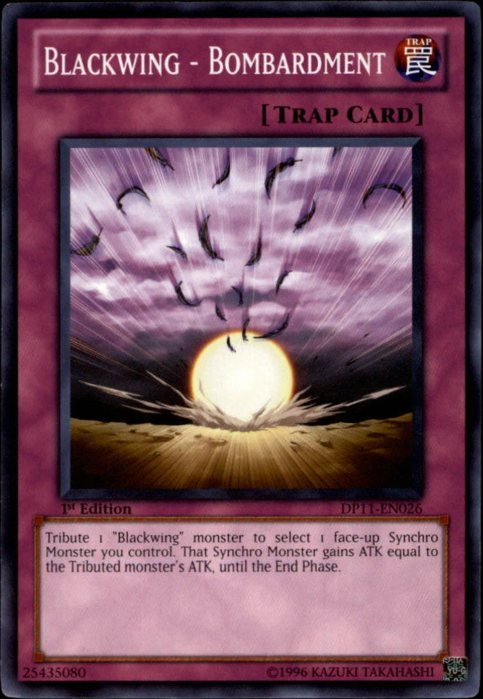 Blackwing - Bombardment | Yu-Gi-Oh! Wiki | Fandom