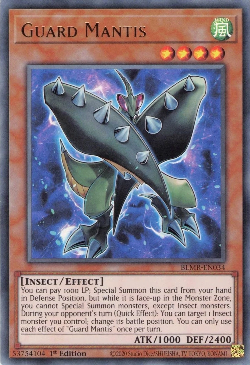 Guard Mantis | Yu-Gi-Oh! Wiki | Fandom