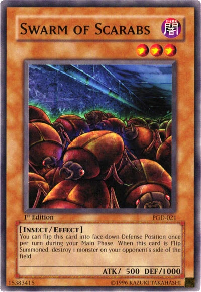 Card Errata:Swarm of Scarabs | Yu-Gi-Oh! Wiki | Fandom