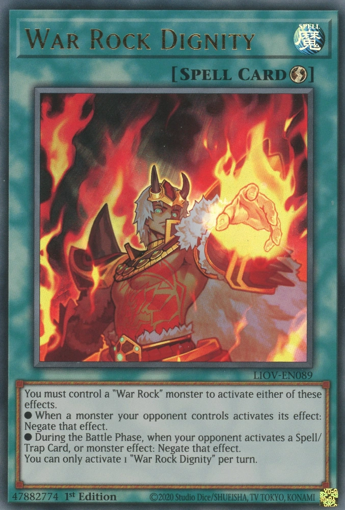 Card Gallery:War Rock Dignity | Yu-Gi-Oh! Wiki | Fandom