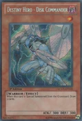 Card Gallery:Destiny HERO - Disk Commander | Yu-Gi-Oh! Wiki | Fandom