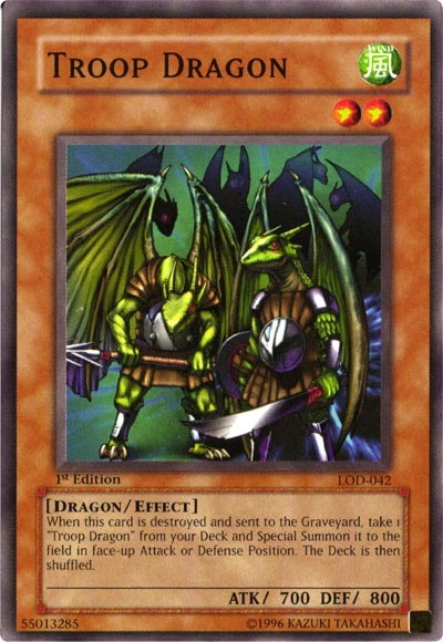 Card Errata:Troop Dragon | Yu-Gi-Oh! Wiki | Fandom