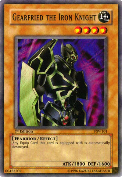 Card Errata:Gearfried the Iron Knight | Yu-Gi-Oh! Wiki | Fandom
