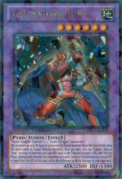 Card Errata:Gem-Knight Ruby | Yu-Gi-Oh! Wiki | Fandom