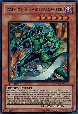Insektor Giga-Gottesanbeterin | Yu-Gi-Oh! Wiki | Fandom