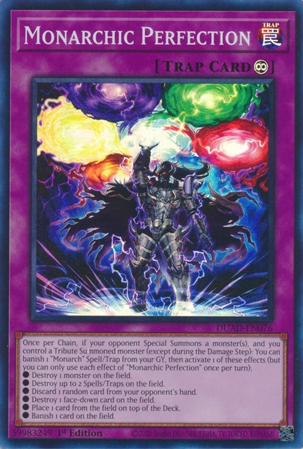 Monarchic Perfection | Yu-Gi-Oh! Wiki | Fandom