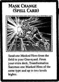 Mask Change (manga) | Yu-Gi-Oh! Wiki | Fandom