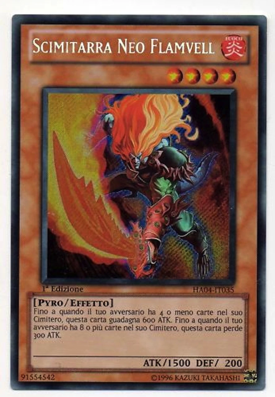 Galleria:Scimitarra Neo Flamvell | Yugioh Italian Wiki | Fandom