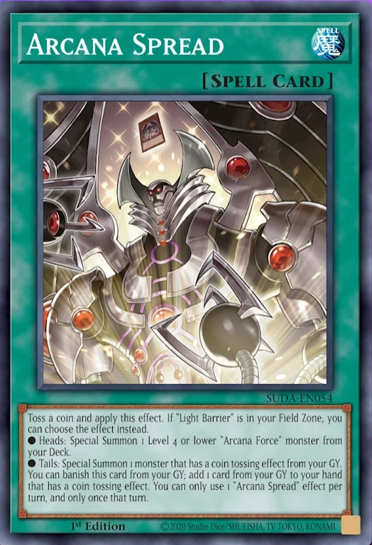 Card Gallery:Arcana Spread | Yu-Gi-Oh! Wiki | Fandom