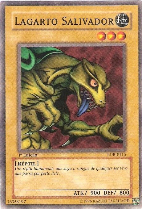 Drooling Lizard | Yu-Gi-Oh! Wiki | Fandom